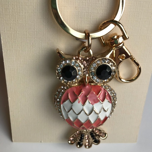 Accessories | Owl Key Ring Nwt Or Bag Charm | Poshmark